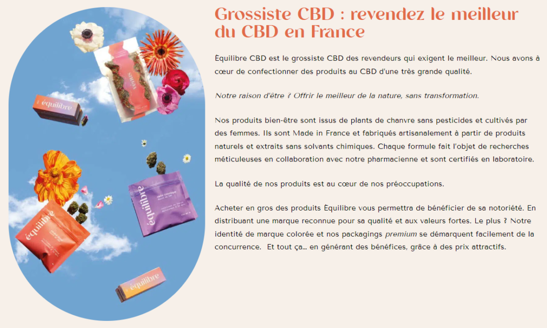 Avis Equilibre CBD - Fiche Entreprise | Annuaire des marques CBD